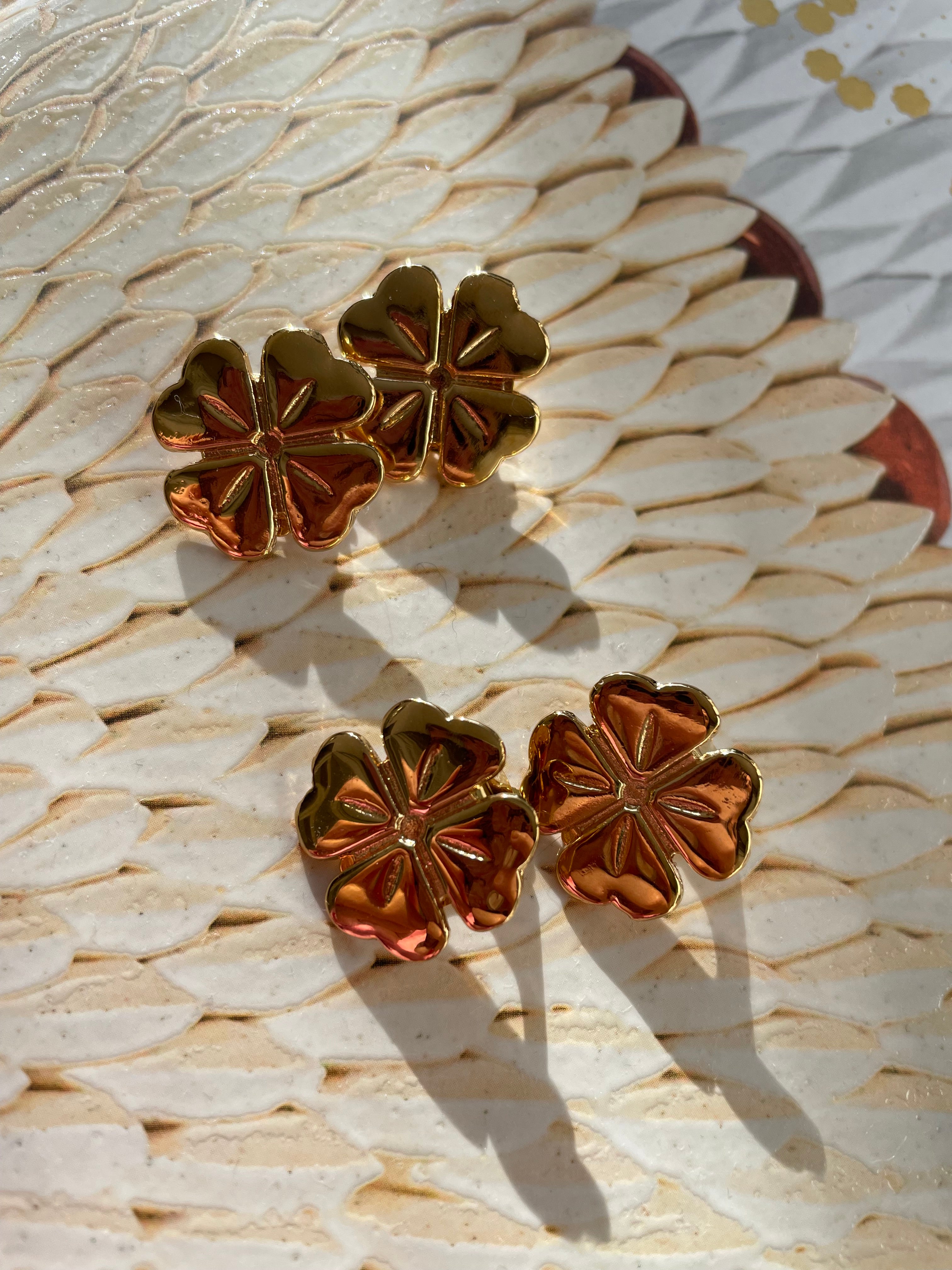 BO CLIP GOLD CLOVER – 26 Juin Bijoux